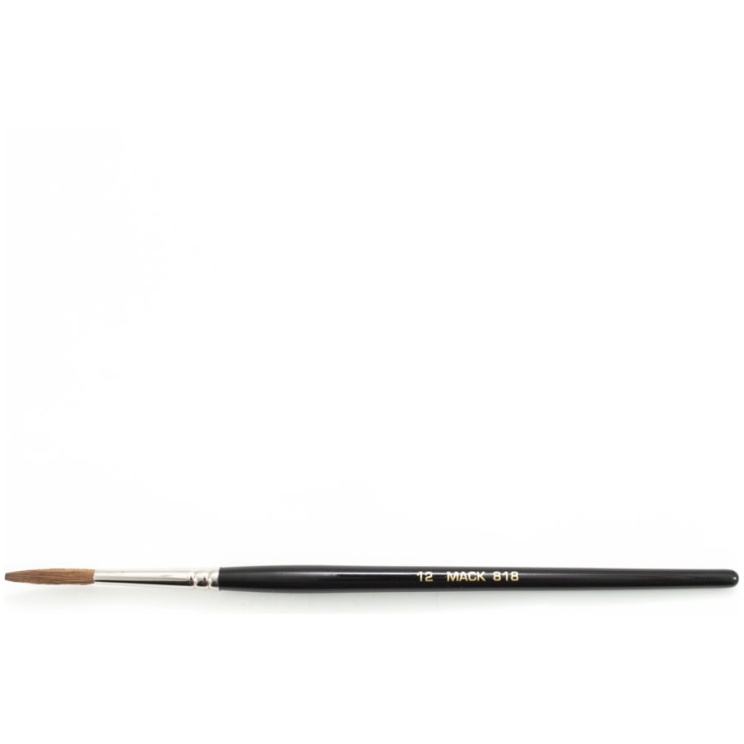 LETTERING BRUSHES - Mack Series 818 Red Sable Lettering & Showcard ...