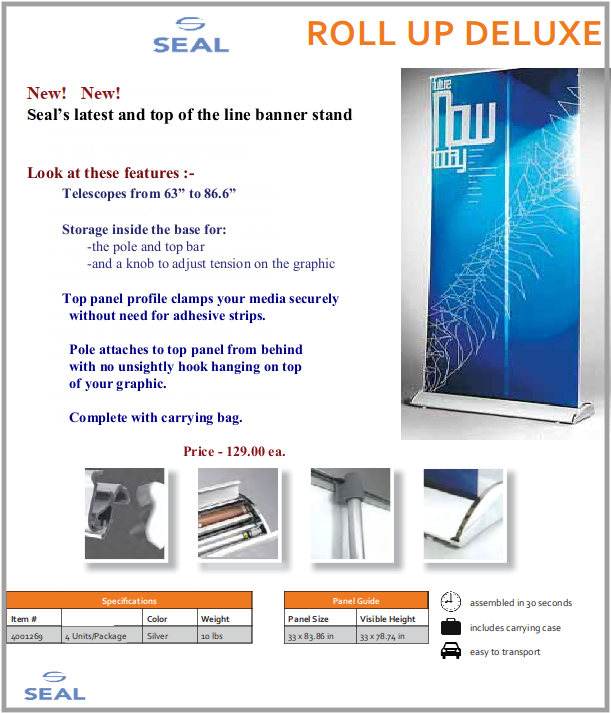 Banner Stands - Graphic Commerce Ltd.