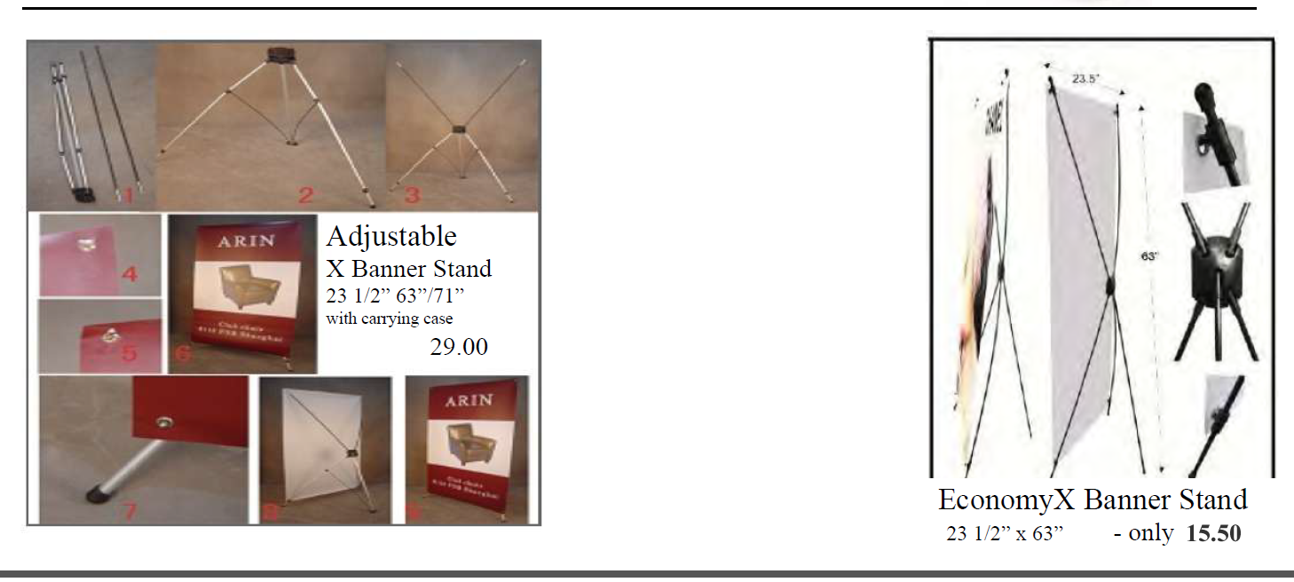 Banner Stands - Graphic Commerce Ltd.