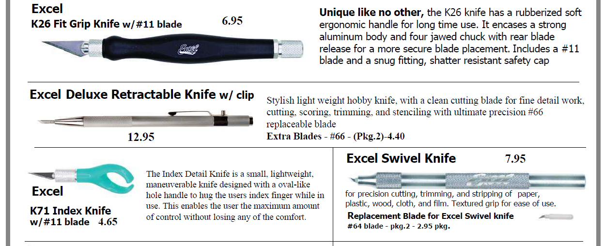 Excel Cutting Tools – Graphic Commerce Ltd.