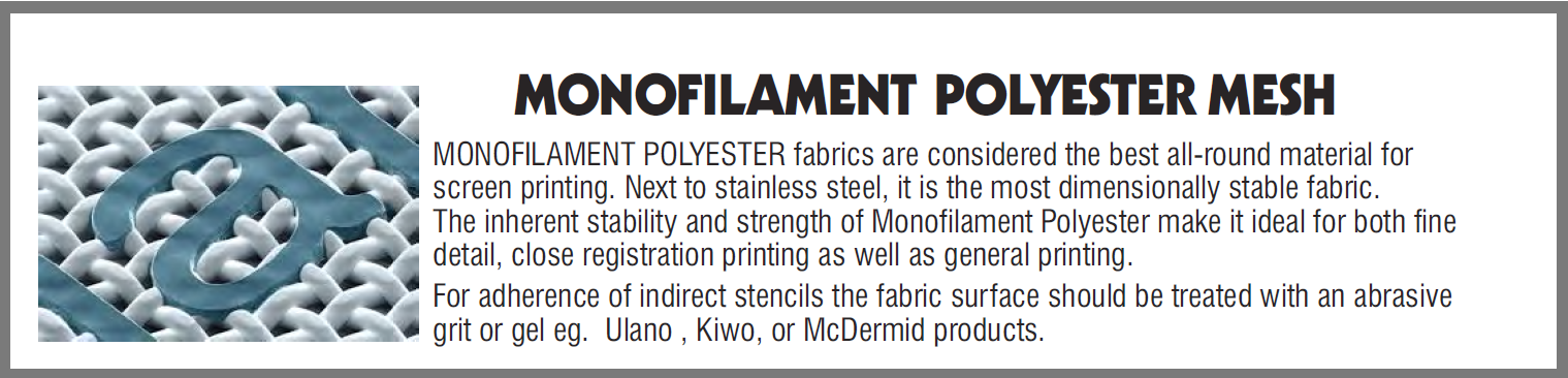 Mesh Screen Printing - Graphic Commerce Ltd.