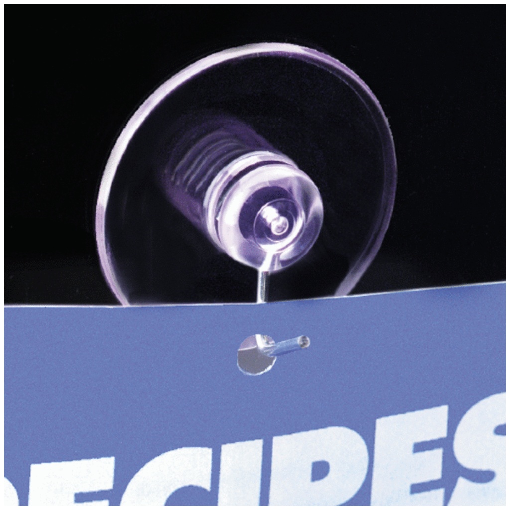 Suction Cups - Graphic Commerce Ltd. Metal hook or Thumb Tack