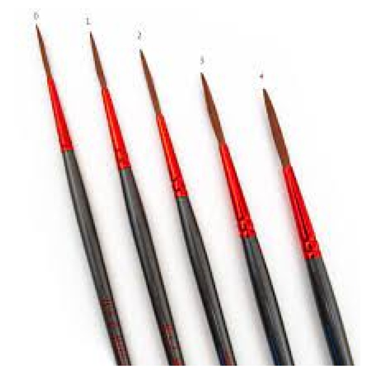 LETTERING BRUSHES - Mack Wizard Scribe Synthetic Lettering Brush - Graphic Commerce Ltd.